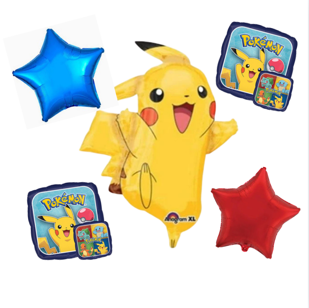 Pokemon Balloon Bouquet – Art Factory Play Cafe and Party Place