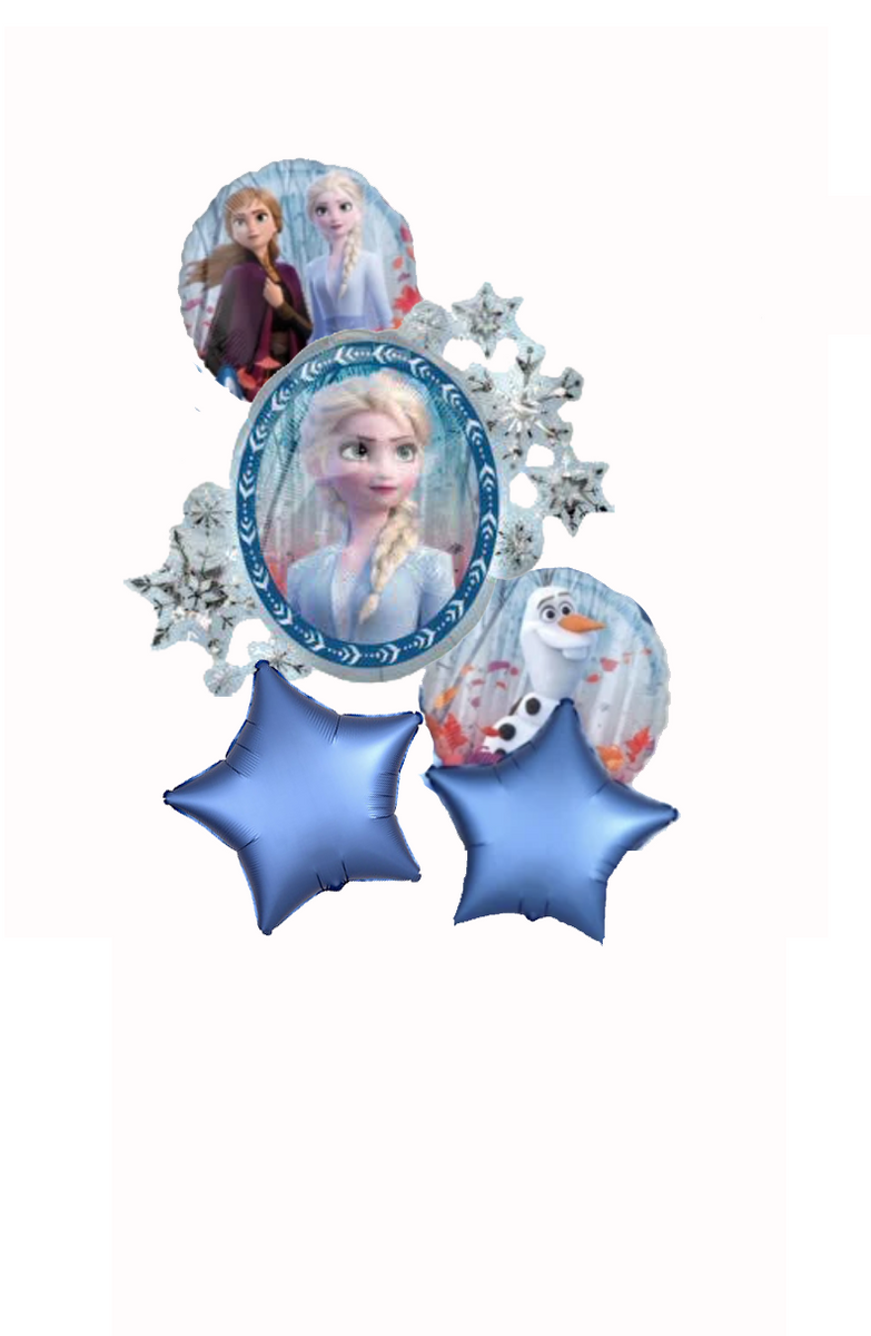 Frozen 2 Balloon Bouquet – Art Factory Play Cafe and Party Place